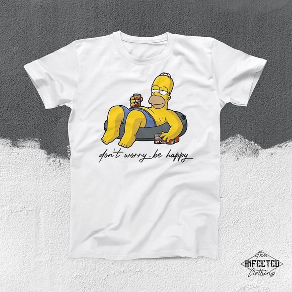 Shirts | Homer Simpson Summer Vibes Tshirt | Poshmark